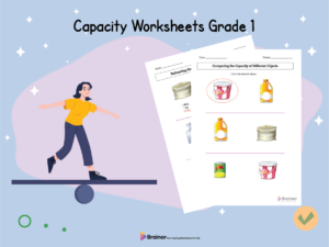 12 Free Capacity Worksheets Grade 1