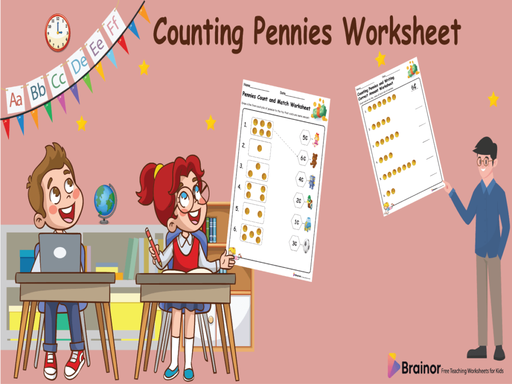 25+ Counting Pennies Worksheets | Free Printables