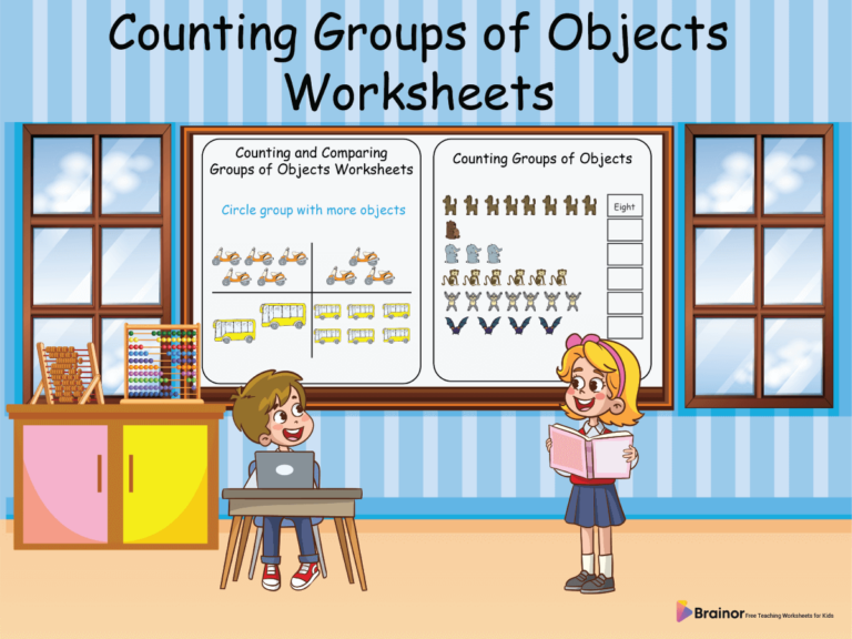 25+ Counting Groups of Objects Worksheets | Free Printable