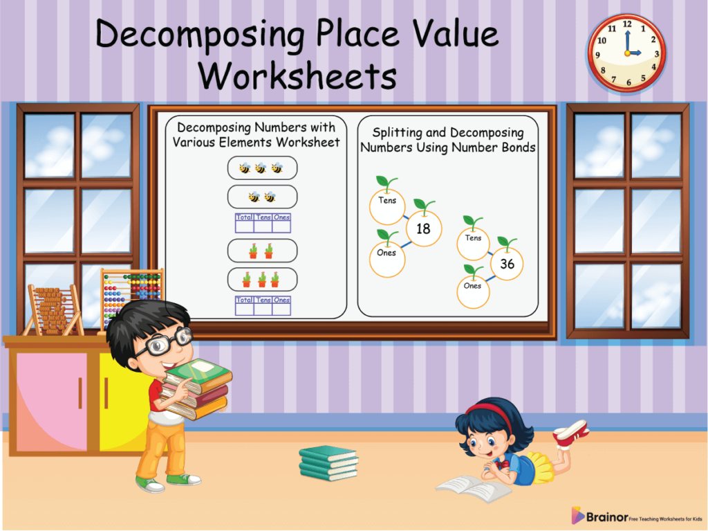 20+ Decomposing Place Value Worksheets | Free Printable - Brainor