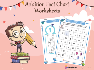 10+ Addition Fact Chart Worksheets | Free Printable