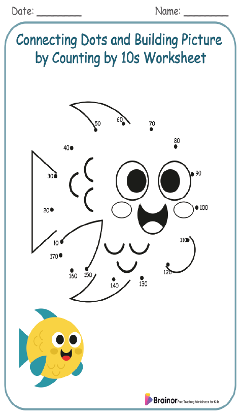 30 Counting by 10s Worksheets | Free Printable