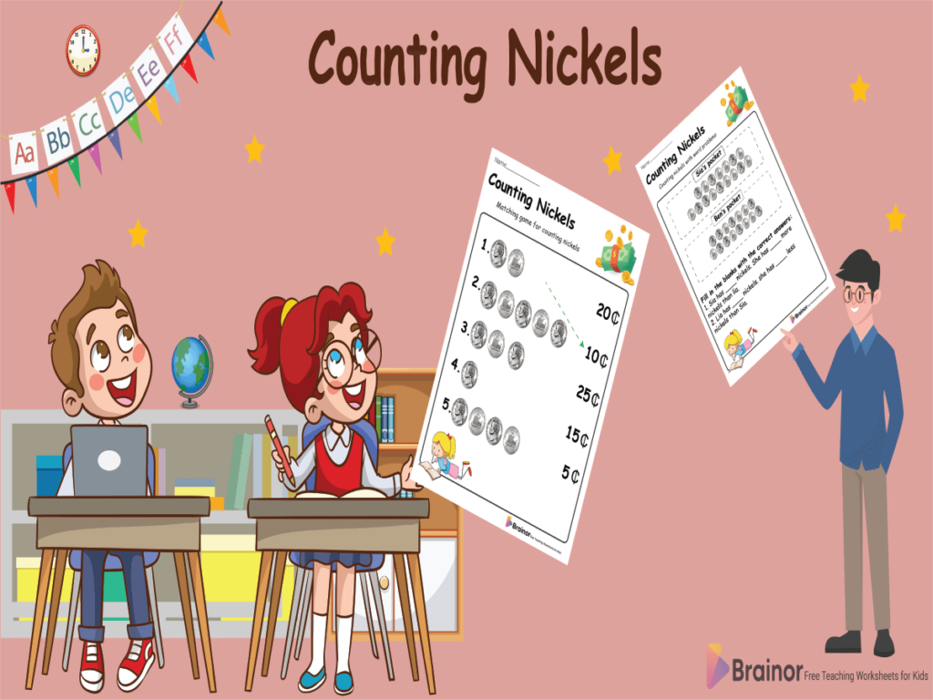 27 Free Counting Nickels Worksheets | Free printable