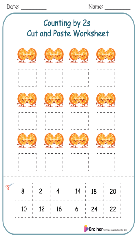 30 Counting by 2s Worksheets | Free Printable