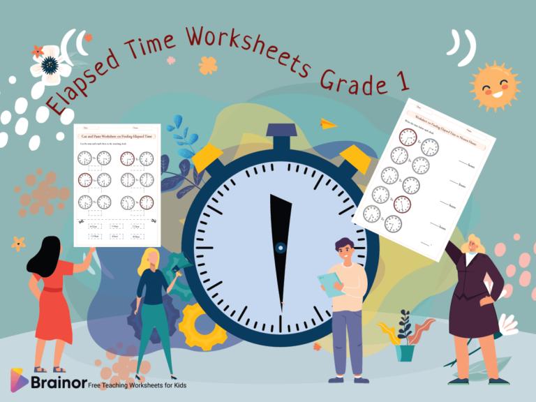20+ Elapsed Time Worksheets Grade 1 | Free Printables