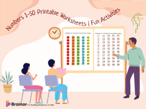 10+ Numbers 1-50 Printable Worksheets | Fun Activities