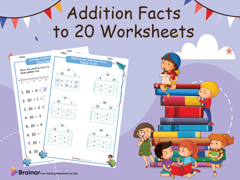15+ Addition Facts to 20 Worksheets | Free Printable