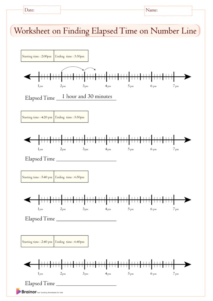 20+ Elapsed Time Worksheets Grade 1 | Free Printables