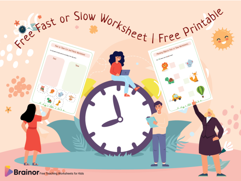 15+ Free Fast or Slow Worksheet | Free Printable