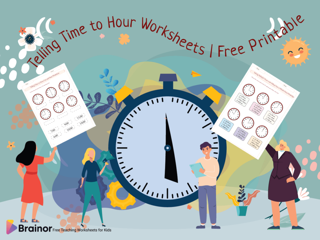 20+ Telling Time to Hour Worksheets | Free Printable