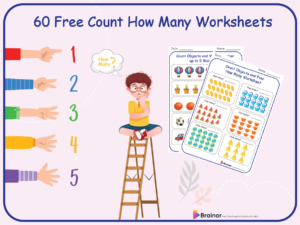 60 Free Worksheets on Counting How Many Objects