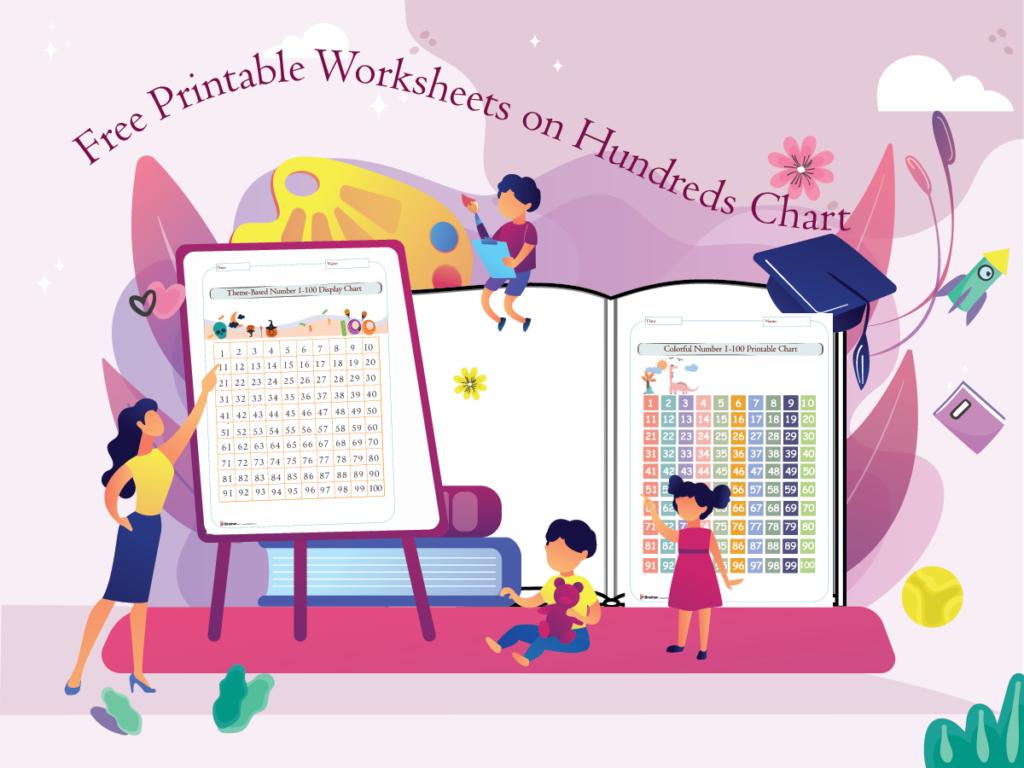10+ Free Printable Worksheets on Hundreds Chart