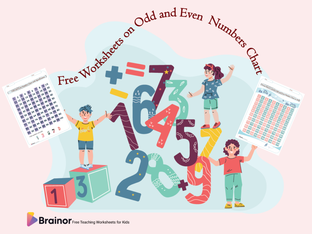 8+ Free Worksheets on Odd and Even Numbers Chart